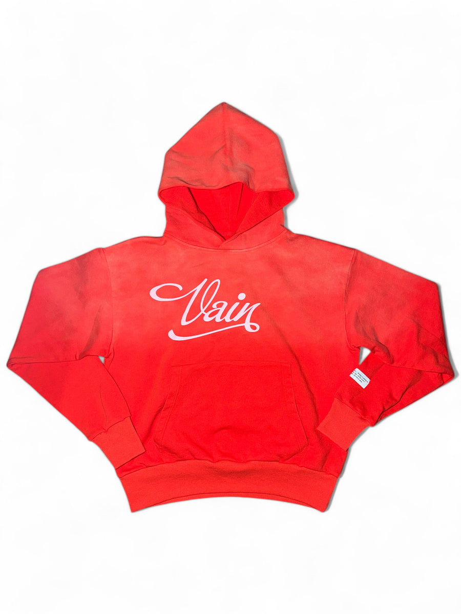 Red Vintage Wash Hoodie – Vain Clothing Co, LLC